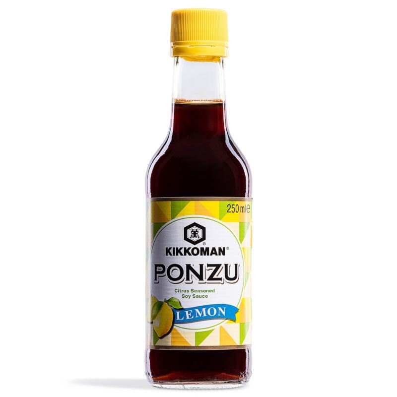 Kikkoman Ponzu Citrus Seasoned Soy Sauce (Lemon) 萬字 檸檬柑橘醬油 – Orientalmart